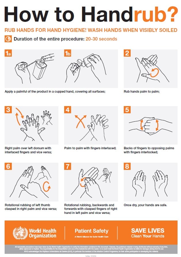Antiseptiki in higiena rok - Savus